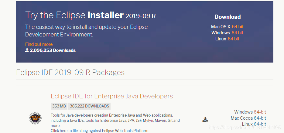 解决eclipse中不能创建web and javaEE项目的方法_web, xml, java ee and osgi enterprise development-CSDN博客