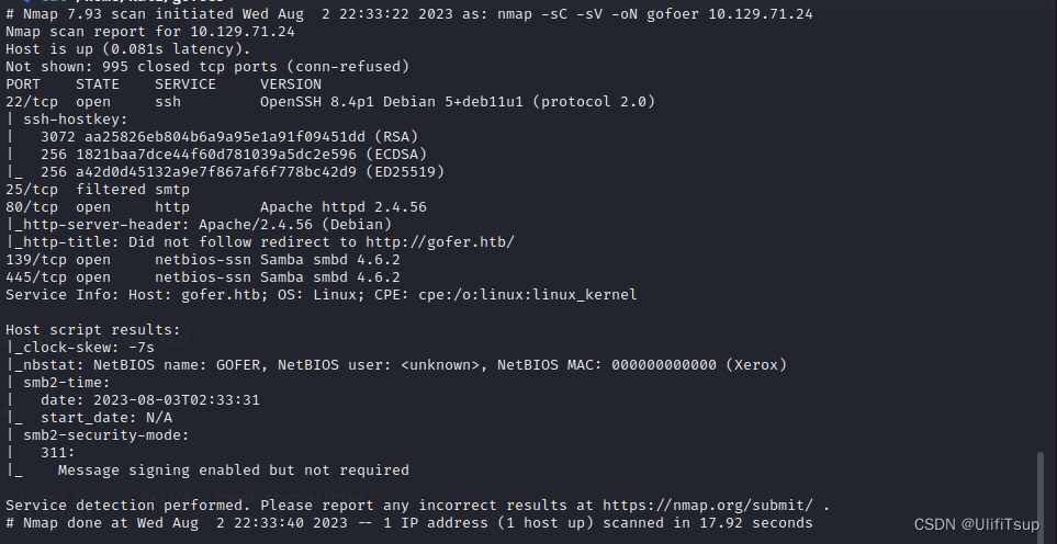 HTB Gofer Writeup-CSDN博客