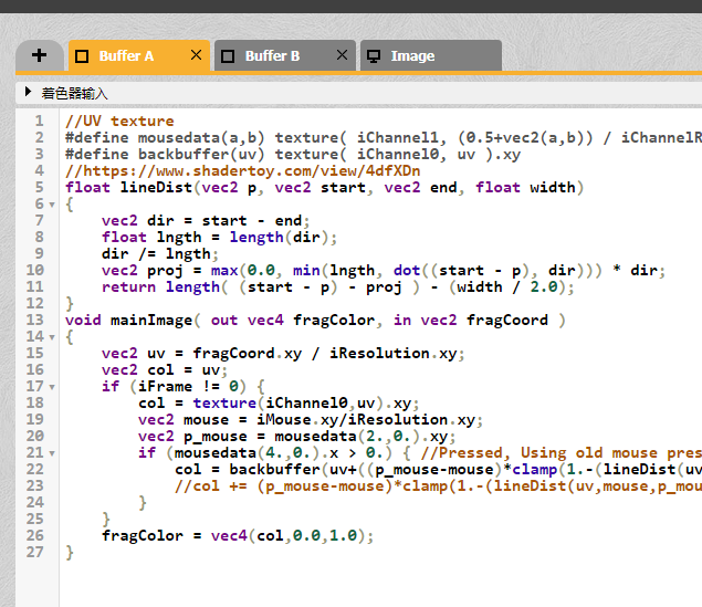 Shadertoy 多个buffers 转成Threejs代码_shadertoy buffer-CSDN博客
