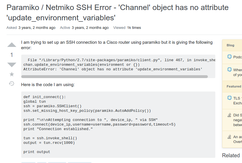故障定位：AttributeError: ‘Channel‘ object has no attribute ‘update_environment_variables‘`_channel ...