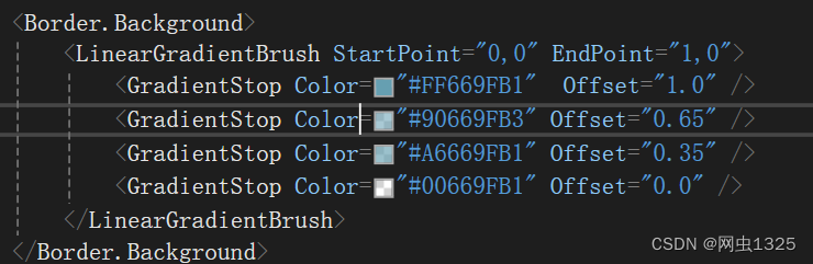 WPF----进度条ProgressBar（渐变色）_wpf progressbar-CSDN博客