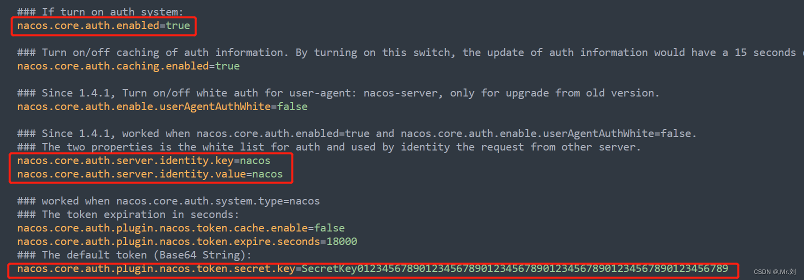springCloud-nacos简单使用（单机版）_nacos.core.auth.plugin.nacos.token.secret.key-CSDN博客