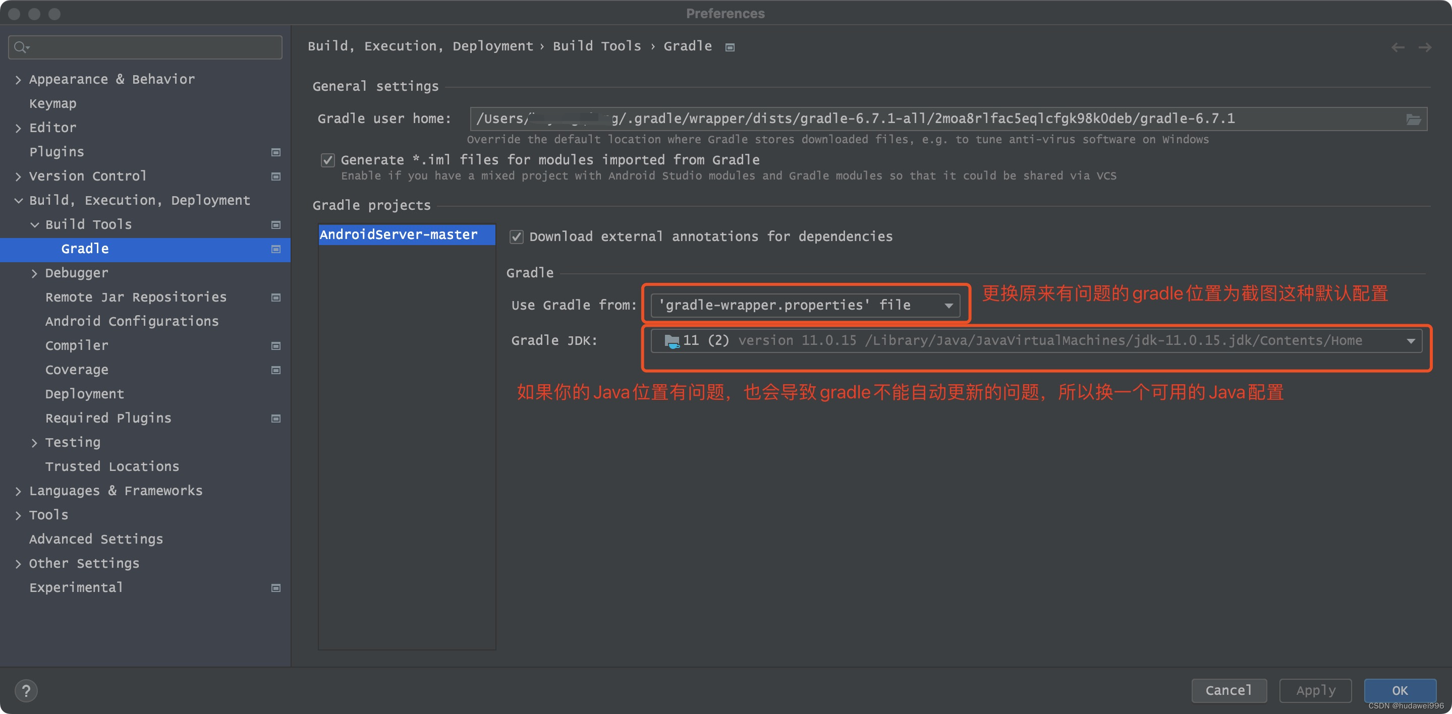 The specified Gradle installation directory ‘xxx\Android Studio\gradle ...
