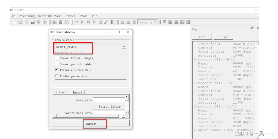 Colmap+Patchmatch使用自己数据集测试_colmap patchmatch-CSDN博客