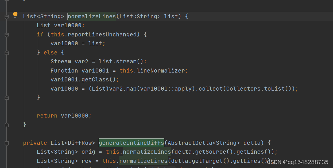 java:关于diff方法导致尖括号＜＞变成HTML代码的问题_com.github.difflib-CSDN博客