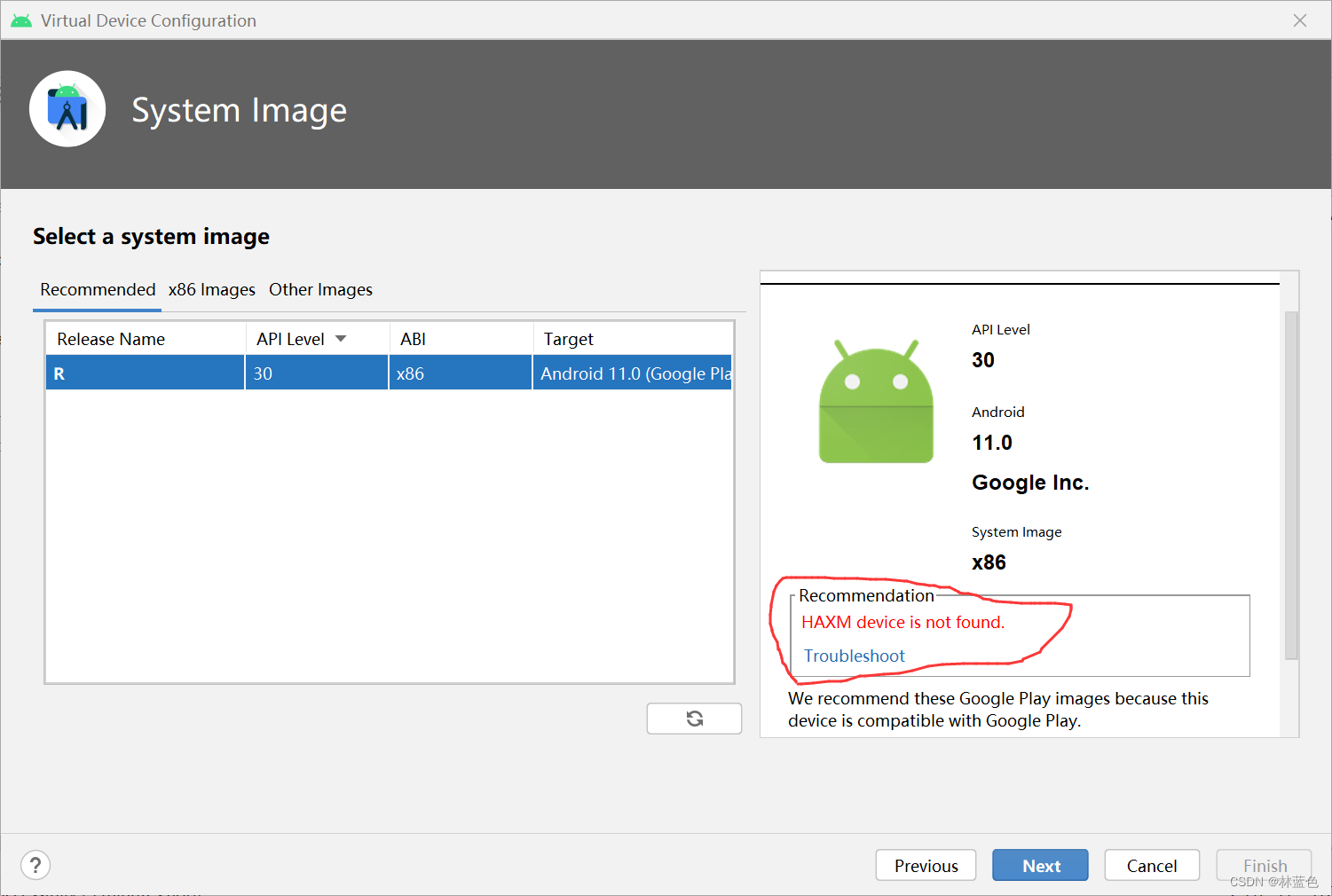 解决Android Studio 运行时could not start avd-CSDN博客