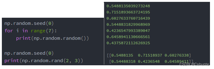 Python随机数种子 Csdn博客