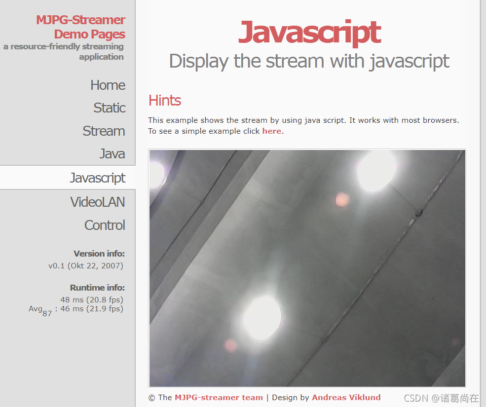 树莓派 摄像头mjpg-streamer视频推流+开机自启动_mjpg-streamer 摄像头推流-CSDN博客