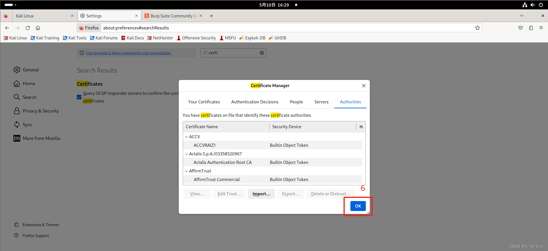 kali-linux 自带burp suite配置使用_burpsuite kali-CSDN博客