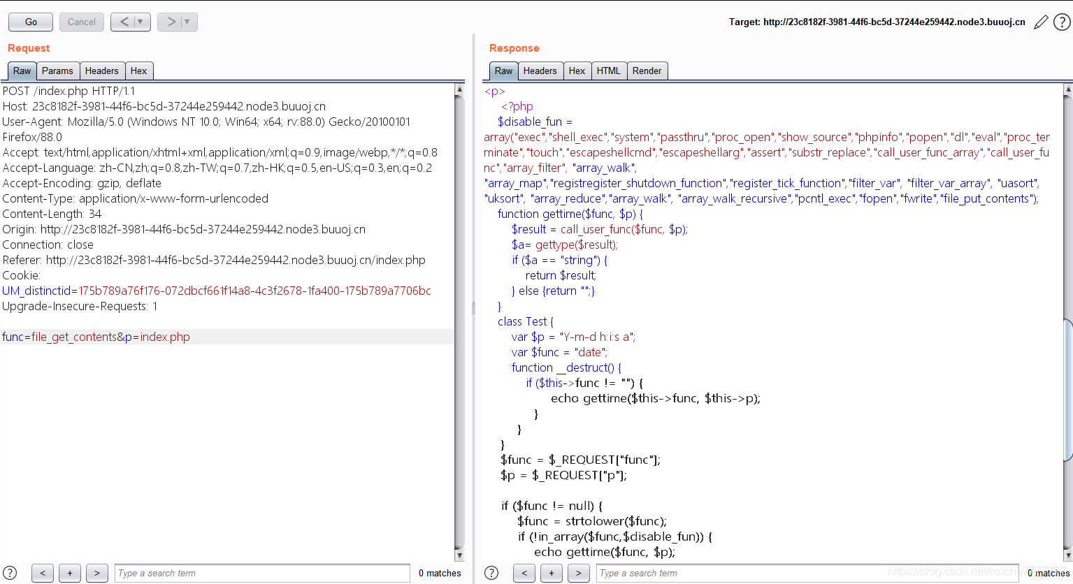 BUUCTF：[网鼎杯 2020 朱雀组]phpweb_[网鼎杯 2020 朱雀组]phpweb buu-CSDN博客