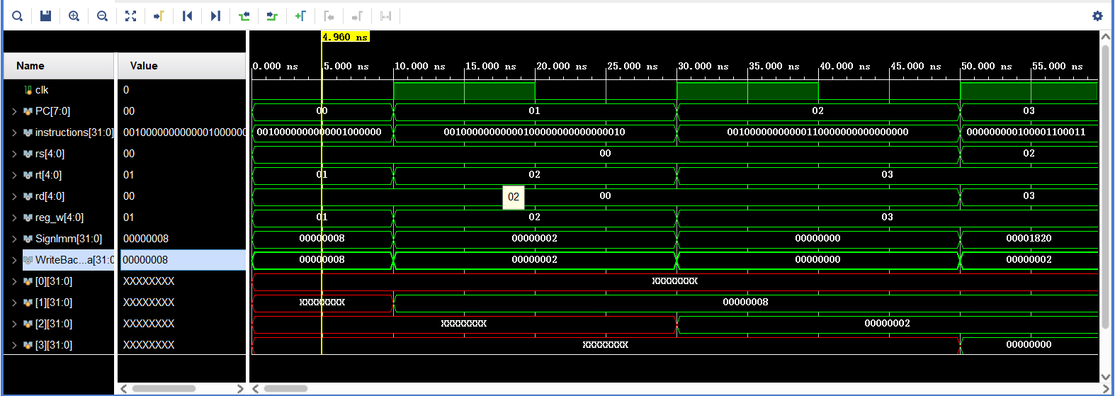 Verilog 简易单周期cpu单周期cpu仿真文件如何编写 Csdn博客 1442