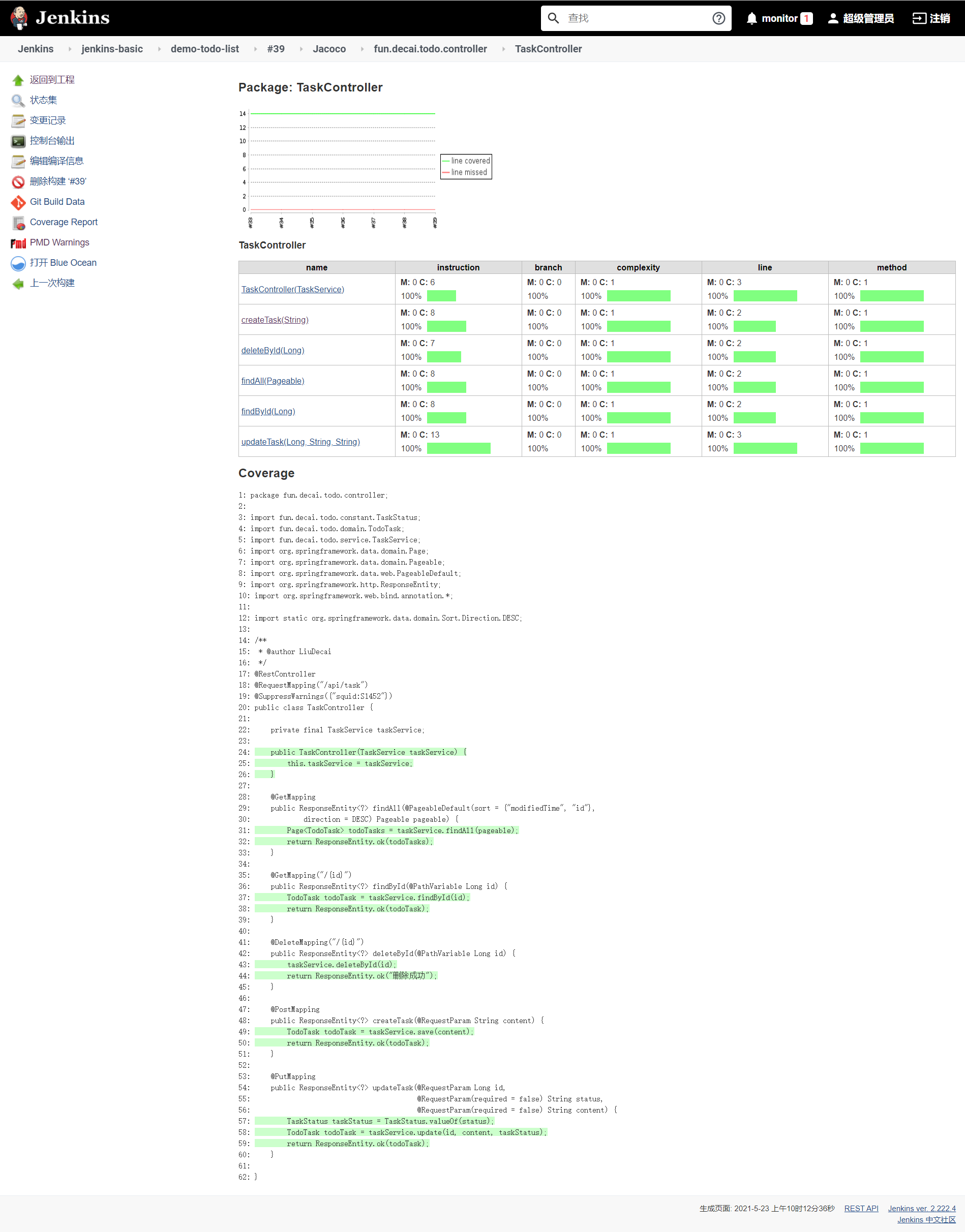 Jenkins 进阶篇 - 单元测试覆盖率_jenkins jacoco coverage report-CSDN博客