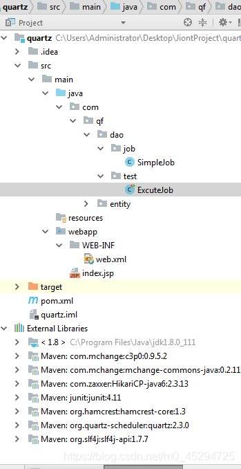 Quartz的CronTrigger简单案例_crontrigger pom-CSDN博客