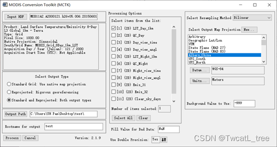 MODIS数据产品预处理方法-CSDN博客