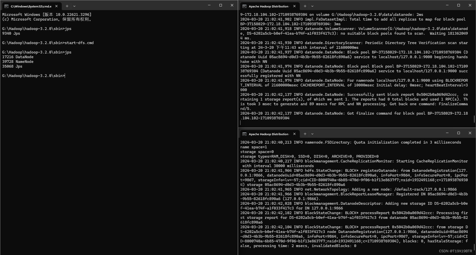 基于Windows系统的Hadoop伪分布式模式部署-从零开始(我的学习记录)_windows hadoop伪分布-CSDN博客
