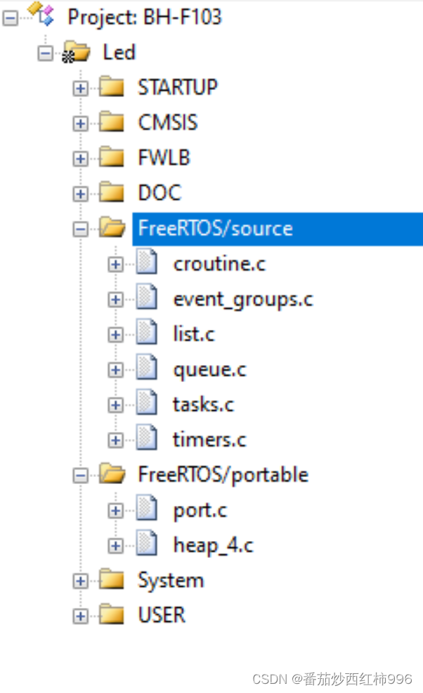 FreeRTOS移植到STM32开发板_rtos stm32-CSDN博客