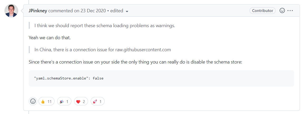 docker compose yaml error: Unable to load schema from raw.githubusercontent.com/compose-spec ...