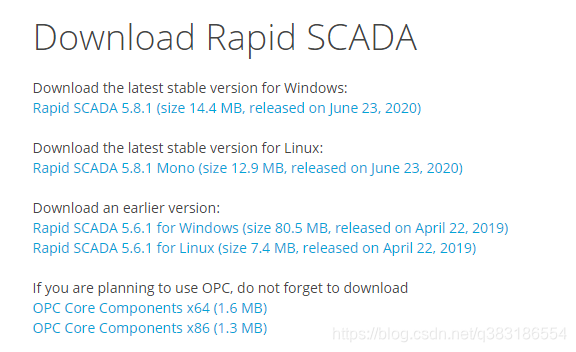 Rapidscada免费开源scada组态软件系列教程2 关于系统得安装scada安装教程 Csdn博客 