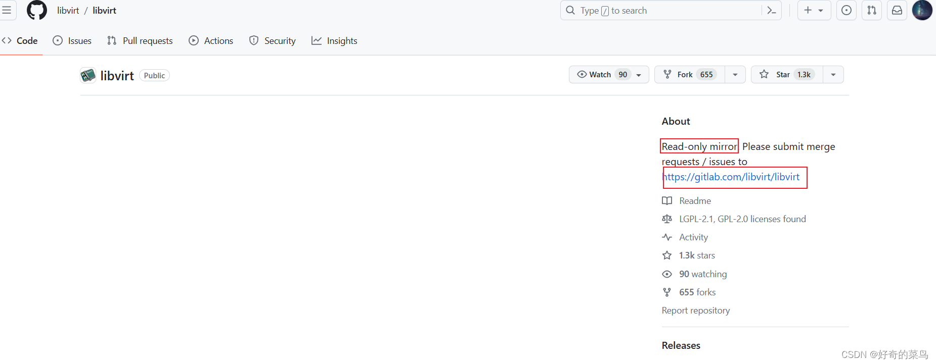 Libvirt下载与版本管理：GitLabvsGitHub-CSDN博客