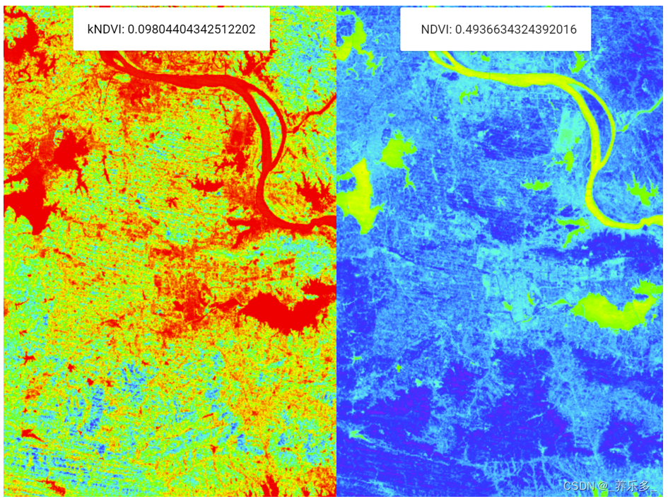 GEE：基于 Landsat 遥感数据计算的 kNDVI 下载 APP-CSDN博客