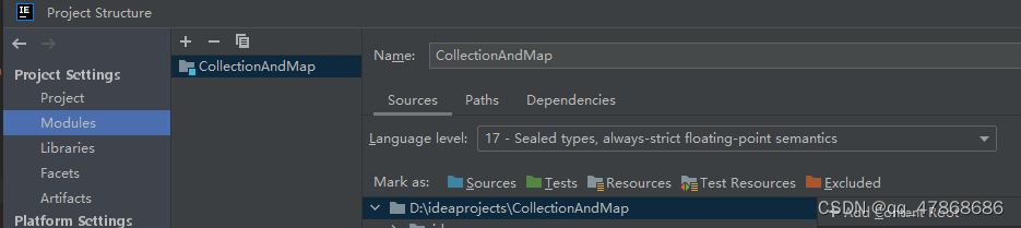 IDEA修改JDK版本（JDK 17）_idea language level没有17-CSDN博客