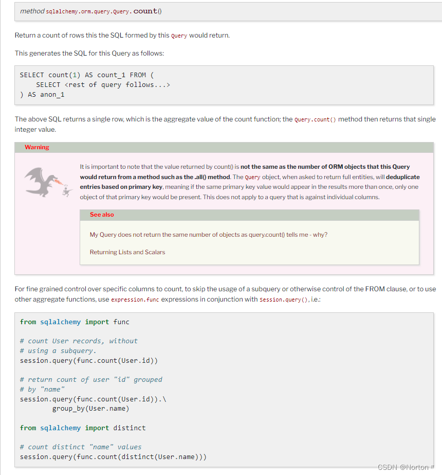 Sqlalchemy 使用 query.count() 导致查询速度慢问题的优化_querycount-CSDN博客