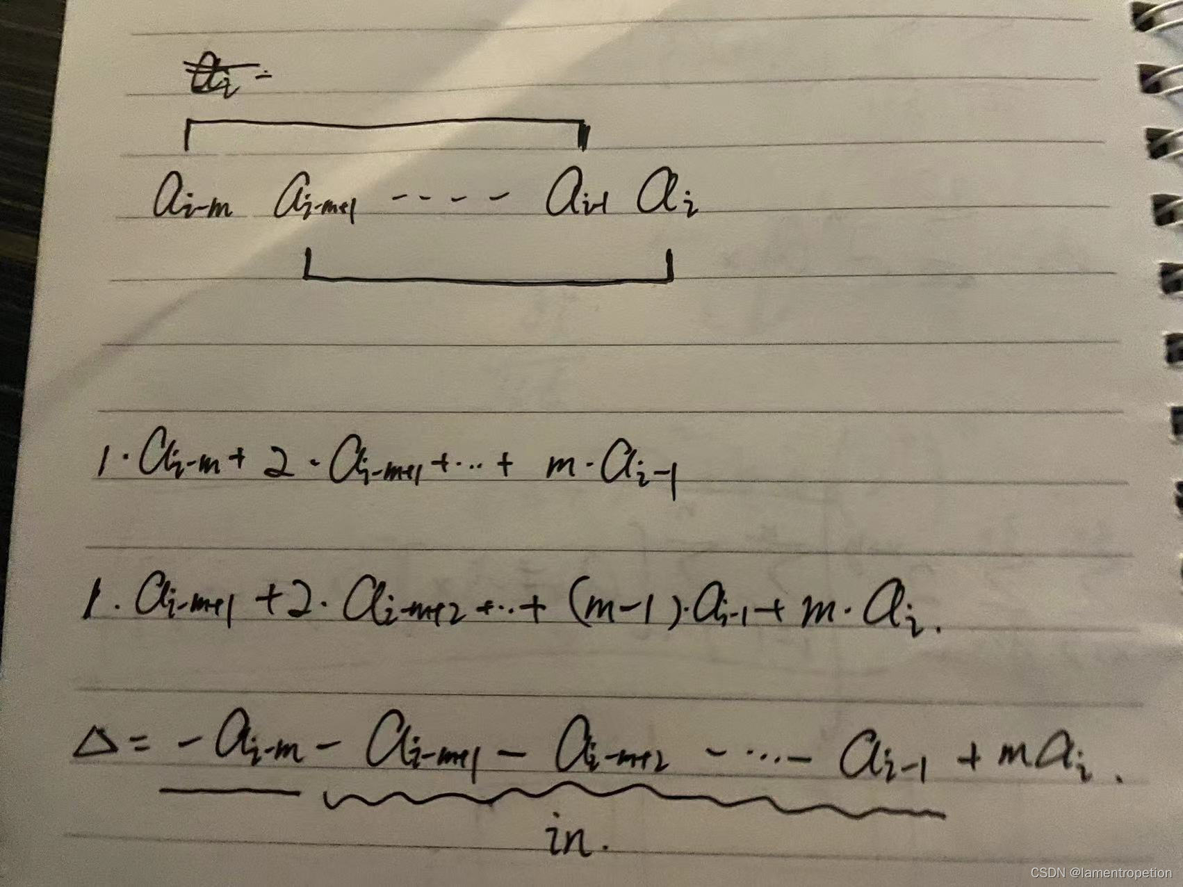 【滑动窗口】ABC267 C - Index × A(Continuous ver.)_[abc267c] index 脳 a(continuous ver.)-CSDN博客