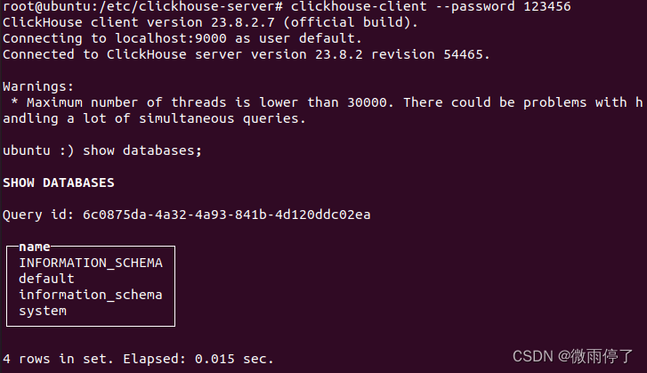 【clickhouse】ubuntu20安装clickhouse并用DBeaver远程管理_ubuntu dbeaver-CSDN博客