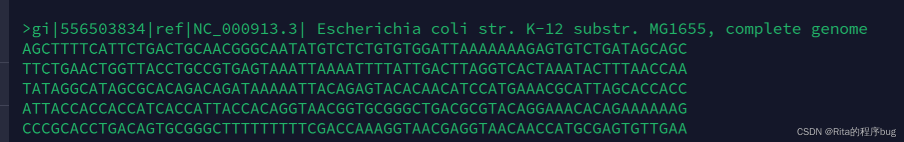 Linux进阶--生物信息学常见的文件格式：fasta、fastq、gff/gtf-CSDN博客