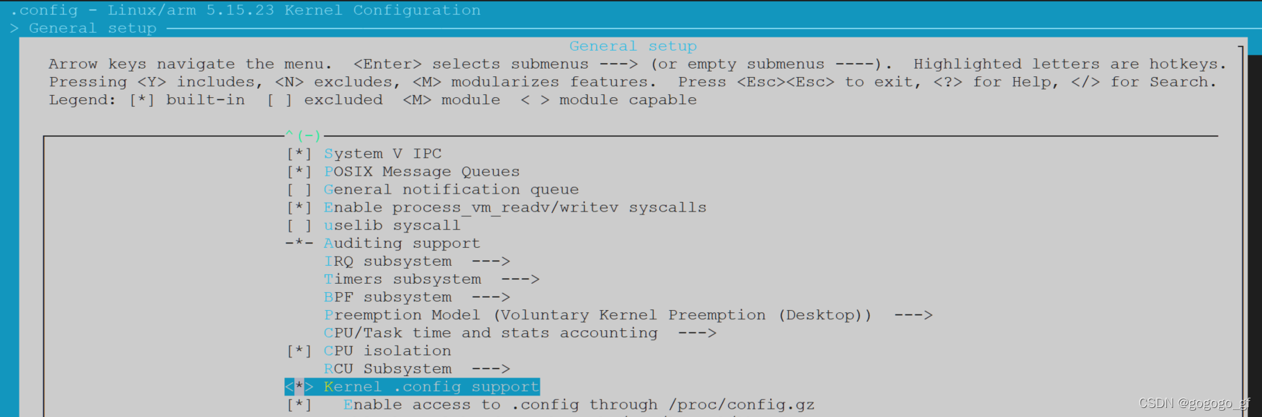 查看已编译内核配置的方法（/proc/config.gz）_编译好的内核在哪查看-CSDN博客
