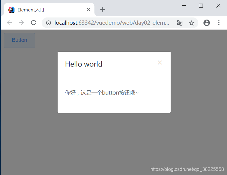 Element(1) 入门之helloworld_element ui helloword-CSDN博客