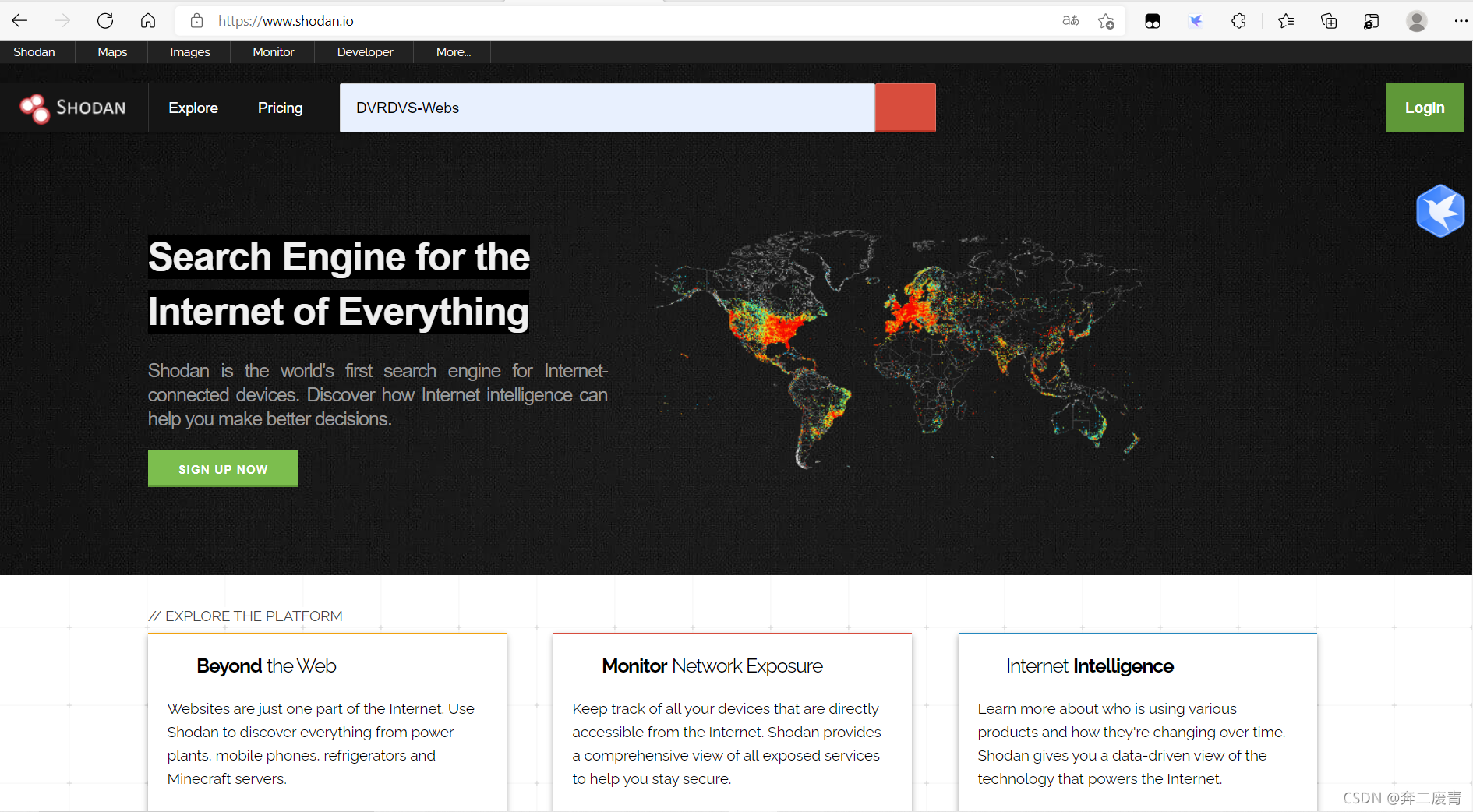 一次简单的shodan的使用-CSDN博客