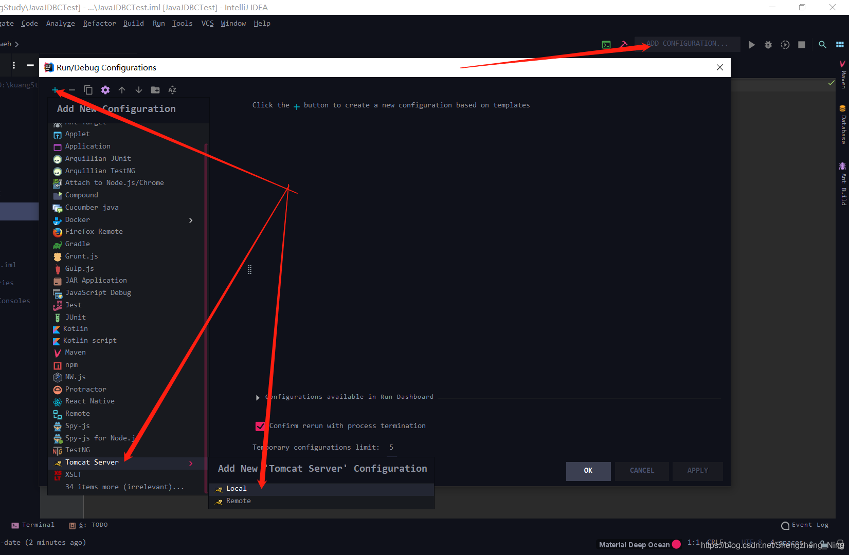使用ideal实现对数据库 （Mysql数据库，navicat图形化界面）的增删改查（使用JDBC的连接方式）_idea调用navicat数据库-CSDN博客