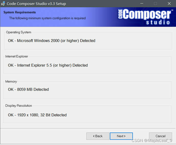 CCS v3.3在win10电脑上的详细安装步骤_ccs3.3安装教程win10-CSDN博客