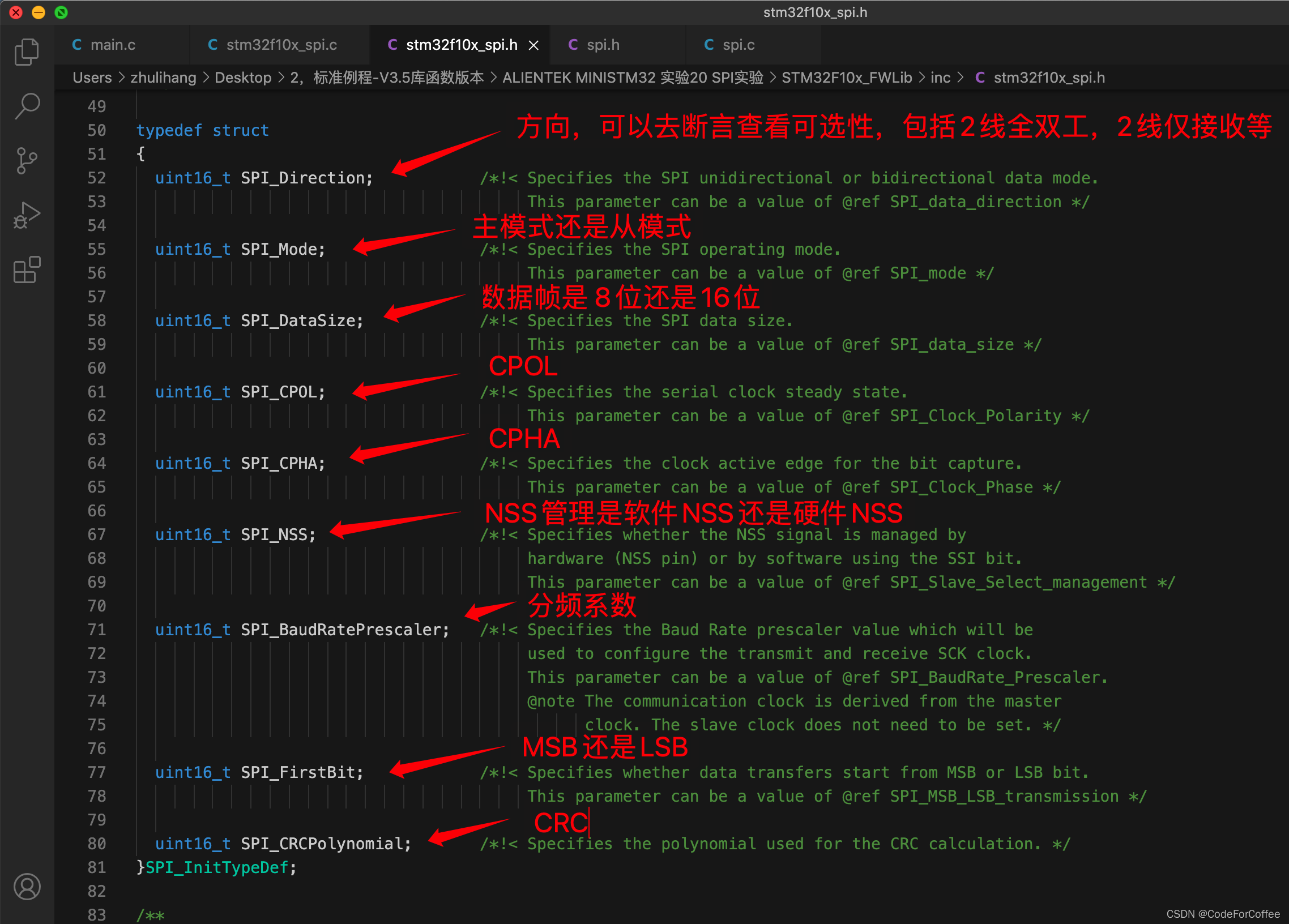 STM32实现SPI通信2_stm32 spi2-CSDN博客