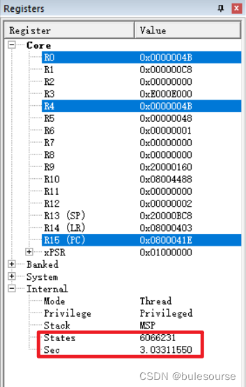 keil debug模式代码执行时间（sec/t0）的来源_dwt周期计数器计算代码执行时间keil-CSDN博客