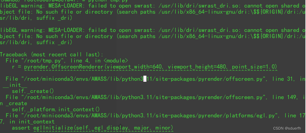 pyrender离屏渲染无法使用GPU_pyrender使用gpu渲染gpuid无效-CSDN博客