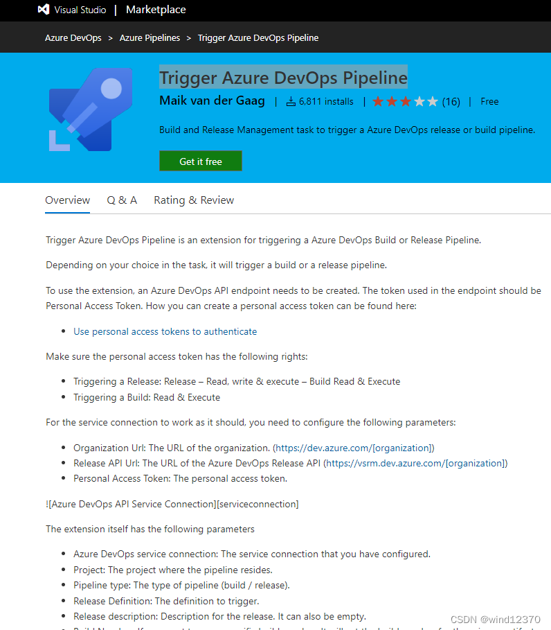 Trigger Azure Devops Pipeline 如何用pipeline去触发另一个pipeline_devops pipeline trigger-CSDN博客