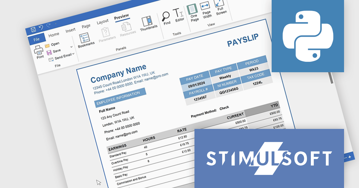 使用 Python 报告简化数据分析-Stimulsoft Reports_stimulsoft reports.python-CSDN博客