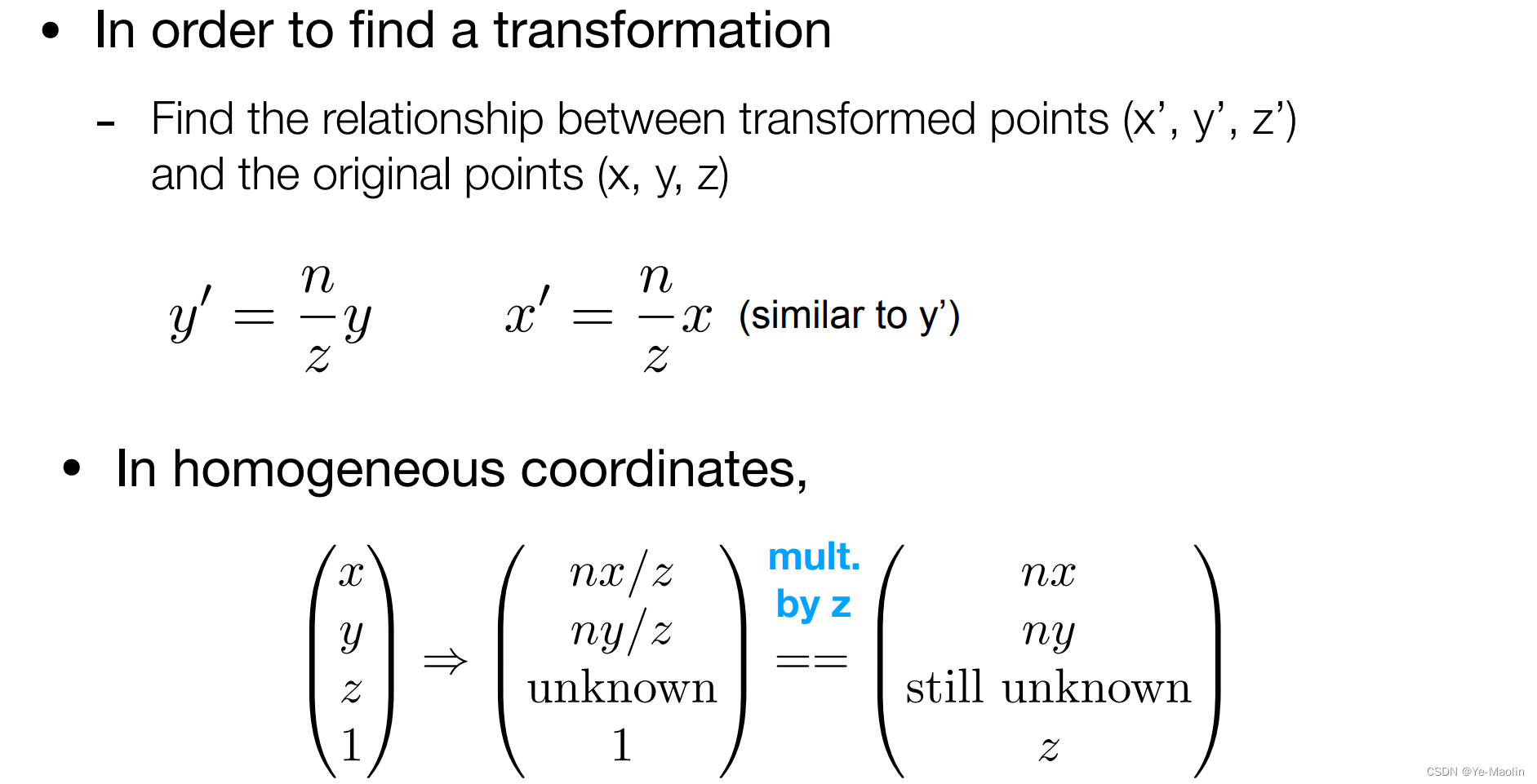 【GAMES101】Lecture 04 观测变换_观察空间games101-CSDN博客