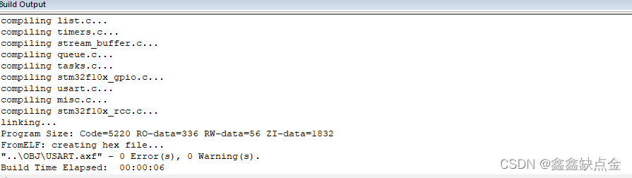 FreeRTOS 编译 Error: L6218E: Undefined symbol xTaskGetCurrentTaskHandle ...