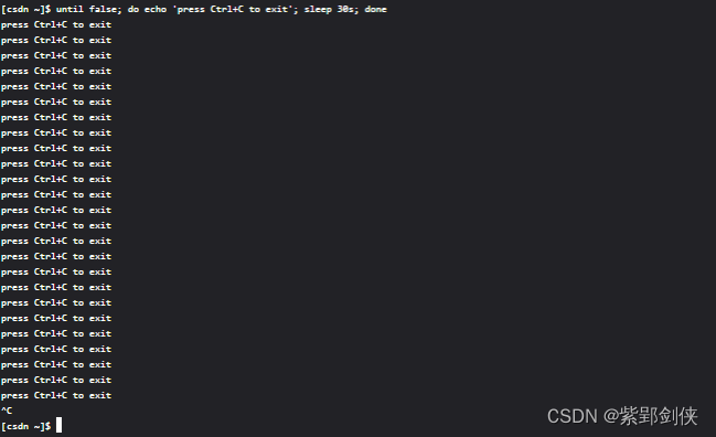 Linux shell编程学习笔记19：until循环语句_linux until循环-CSDN博客