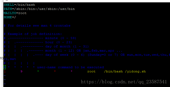 linux定时任务crontab说明_crond 执行任务数0-CSDN博客
