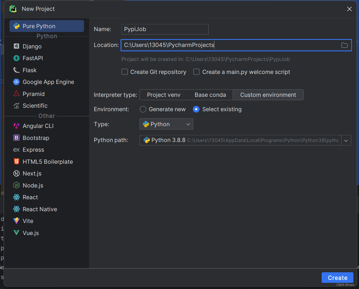 Pypi Python本地上传_pypi上传-CSDN博客