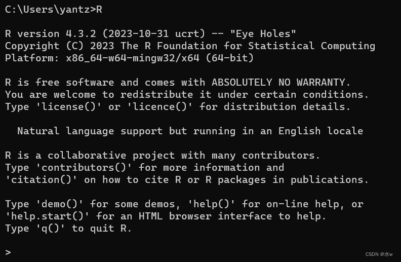 （Windows）R、Rstudio安装及配置-CSDN博客