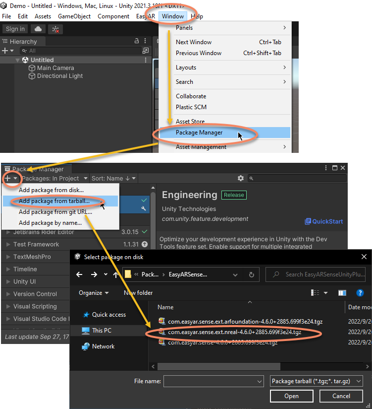 Nreal Light开发-lesson 2 EasyAR包配置_unity nreal easy ar-CSDN博客
