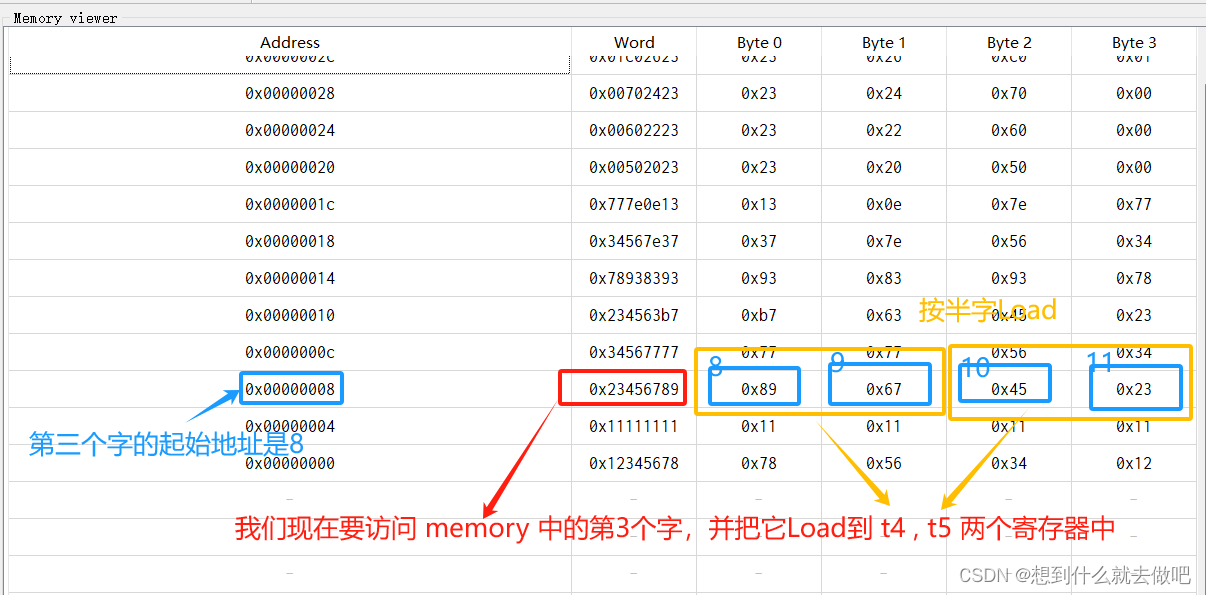 RISC-V指令集——Store指令Load指令-CSDN博客