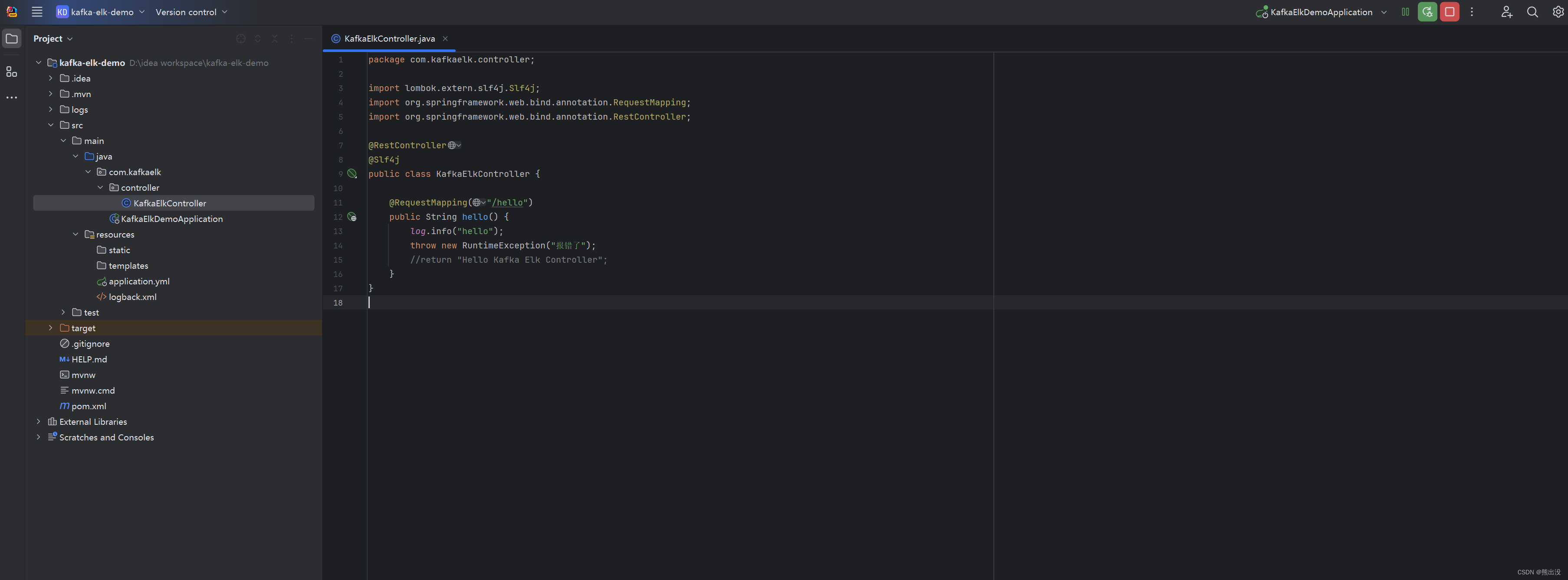 springboot集成ELK实现日志采集可视化-CSDN博客