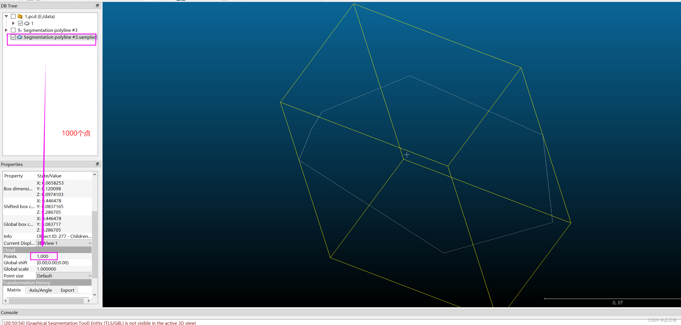 CloudCompare——矢量线采点【2025最新版】_cloudcompare sample points原理-CSDN博客
